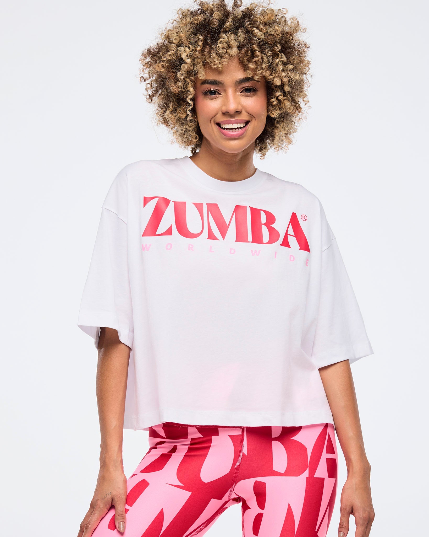 Zumba Haus Oversized Boxy Crop Top – Zumba Wear Singapore