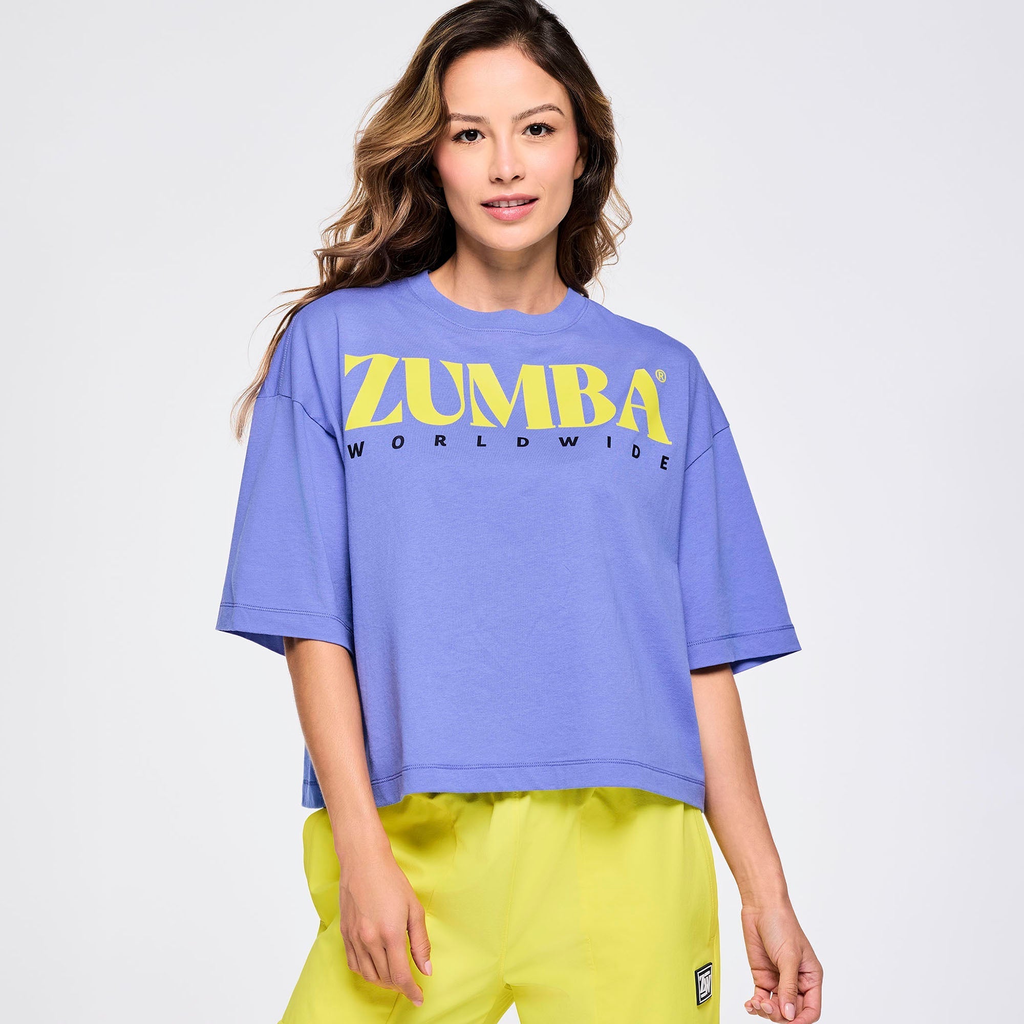 Zumba Out Loud Oversized Boxy Crop Top – Zumba Wear Singapore